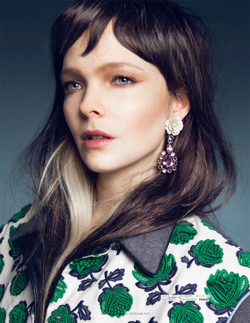 Viktoria Winge by Meinke Klein for Elle Netherlands March 2012