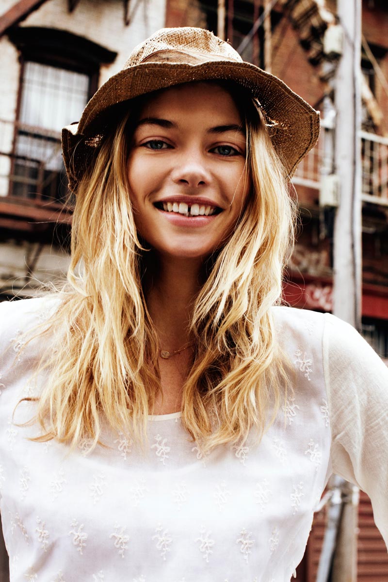 Jessica Hart for Maison Scotch "Été Blanc" Campaign by Benny Horne