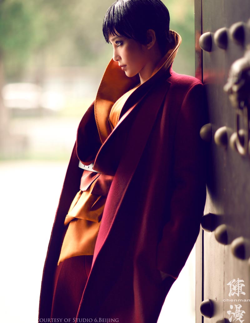 Li Bing Bing Marvels in Vogue China's October Cover Shoot by Chen Man